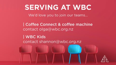 Serving Opportunities — Whangaparāoa Baptist Church
